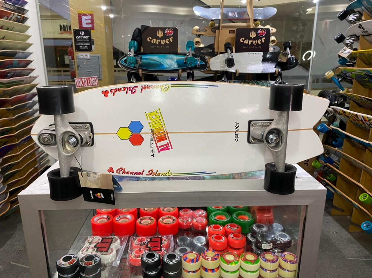 Venda de - Skate Carver e Simuladores Surf - Skate Carver Al Merrick ...